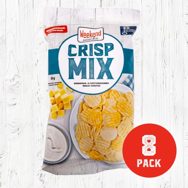 CRISP MIX 35g x 8 kpl - Weekend Snacks